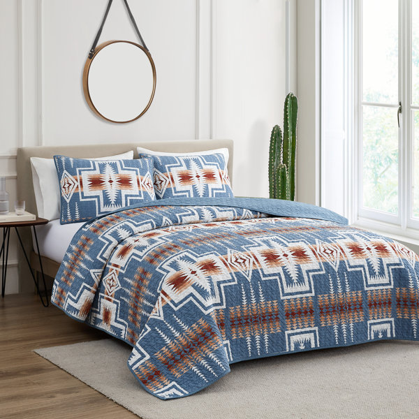 Pendleton Harding 100% Cotton Coverlet Set | Wayfair