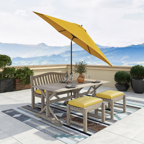 Zipcode Design™ Mcdougal 132'' Market Umbrella & Reviews | Wayfair