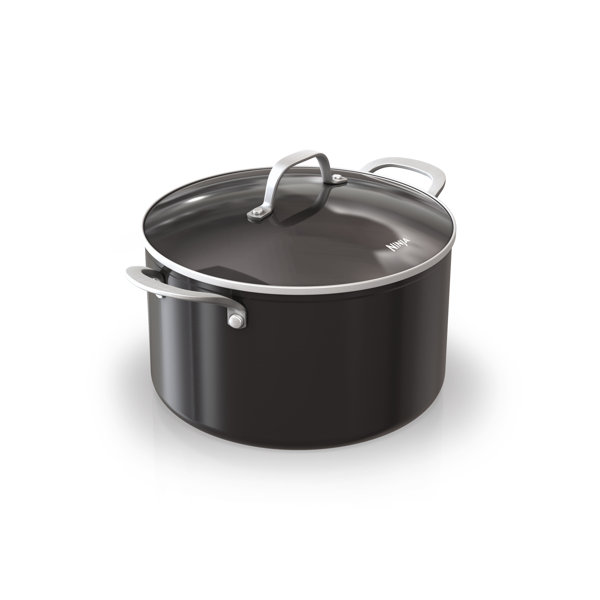 Ninja Foodi Neverstick 6 1/2-Quart Stock Pot With Glass Lid & Reviews ...