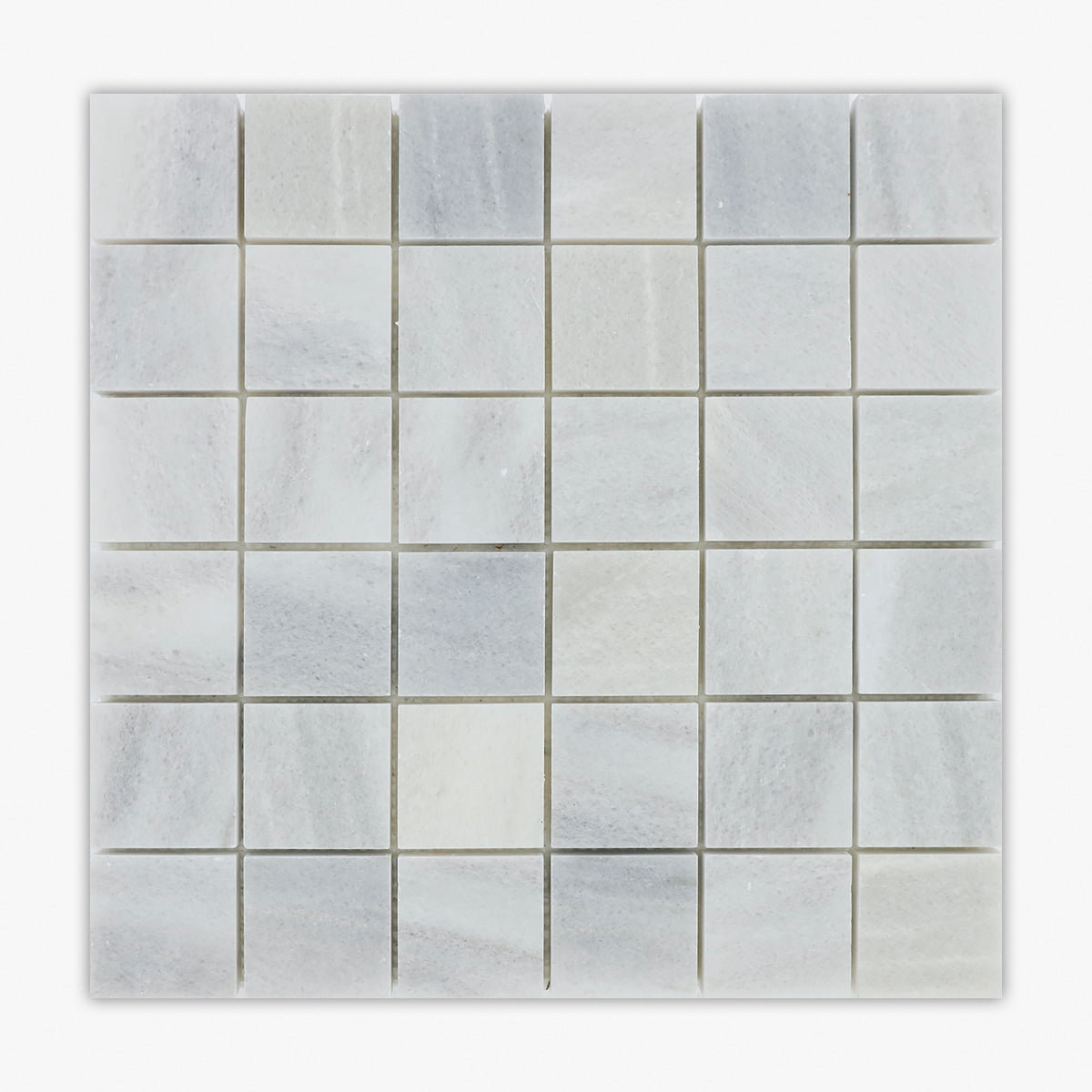 Direct Stone Source Marmara 12" x 12" Marble Grid Mosaic Wall & Floor ...