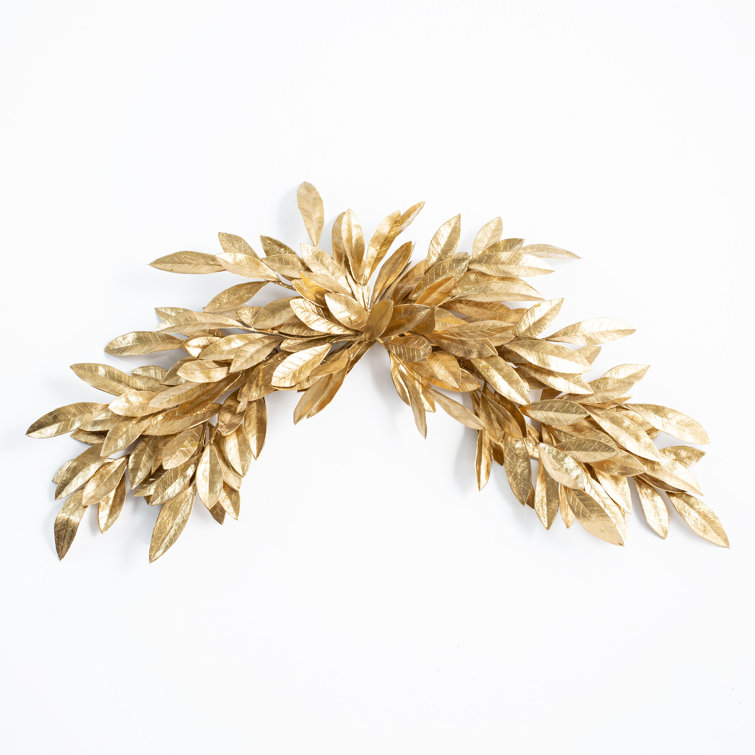 The Holiday Aisle® Faux Bay Laurel Swag | Wayfair