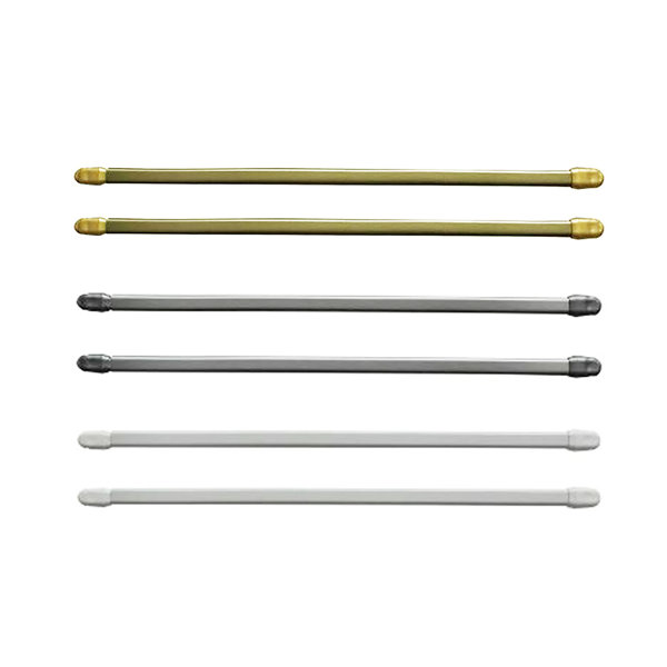 Evideco Café Rod Overall Width x Single Curtain Rod & Reviews | Wayfair