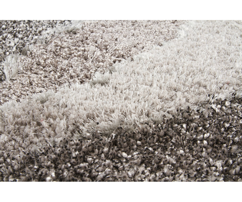 Orren Ellis Isidore Handmade Black And Gray Rug | Wayfair