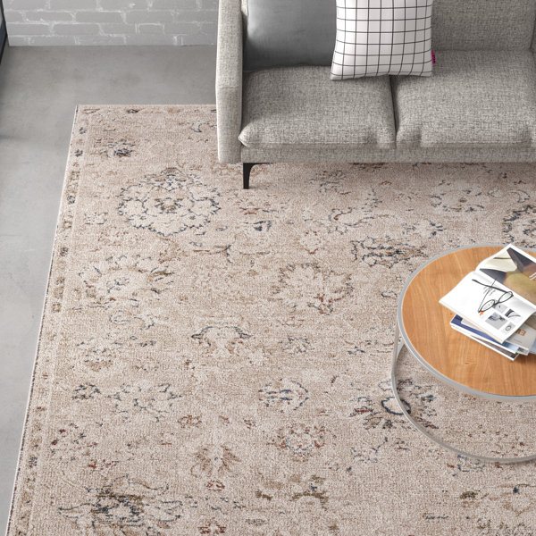 Trent Austin Design® Mahn Performance Ivory Rug & Reviews | Wayfair