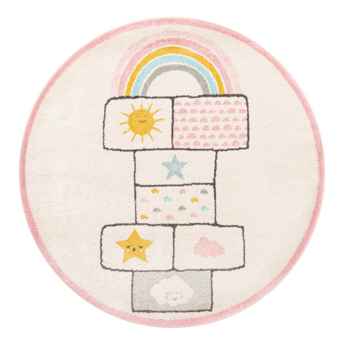 Unique Loom Whimsy Kids Hopscotch Rug & Reviews | Wayfair