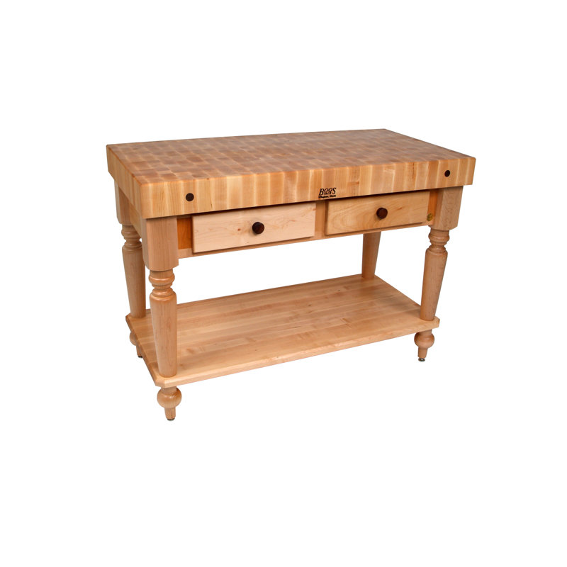 John Boos American Heritage Prep Maple Rustica Table & Reviews | Wayfair