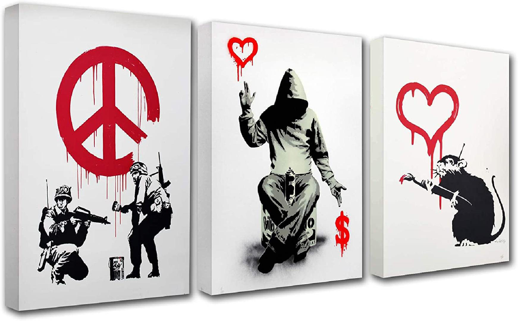 Banksy Graffiti Peace