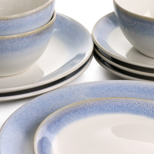 Martha Stewart Ceramic Dinnerware Set - Service for 4 | Wayfair