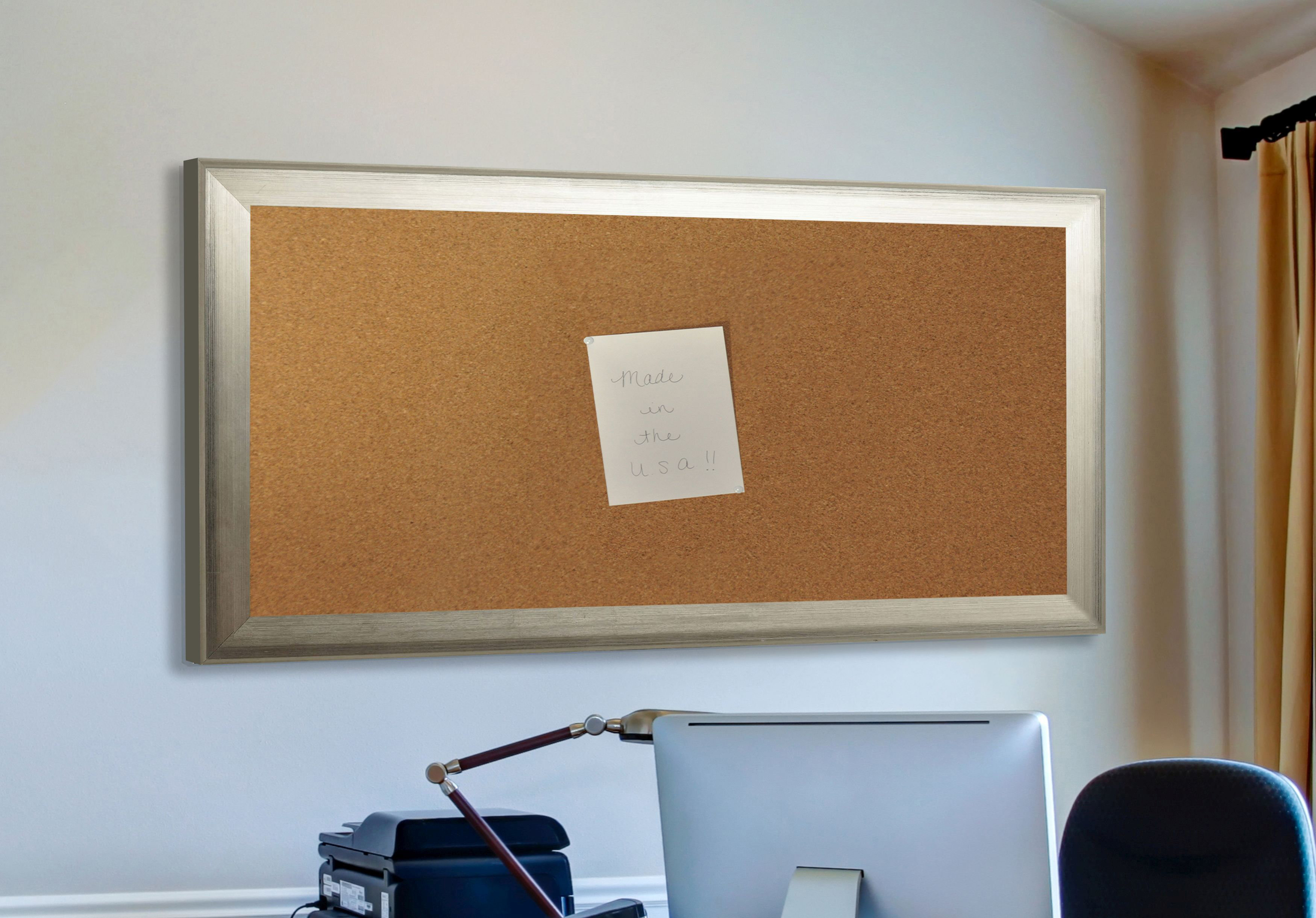 Lark Manor Linlin Wall Mounted Bulletin Board | Wayfair