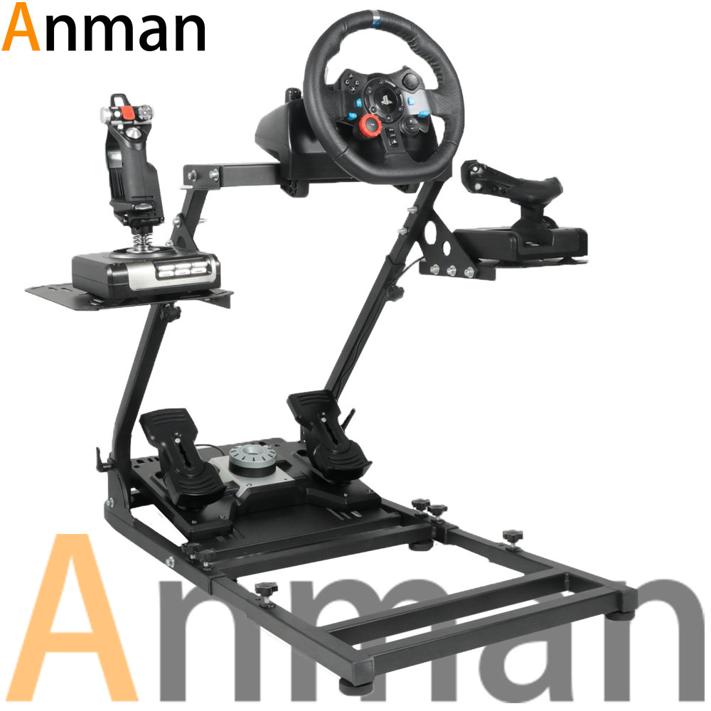 Inbox Zero Flight Simulator Bracket Racing Simulator Stand NO Steering ...