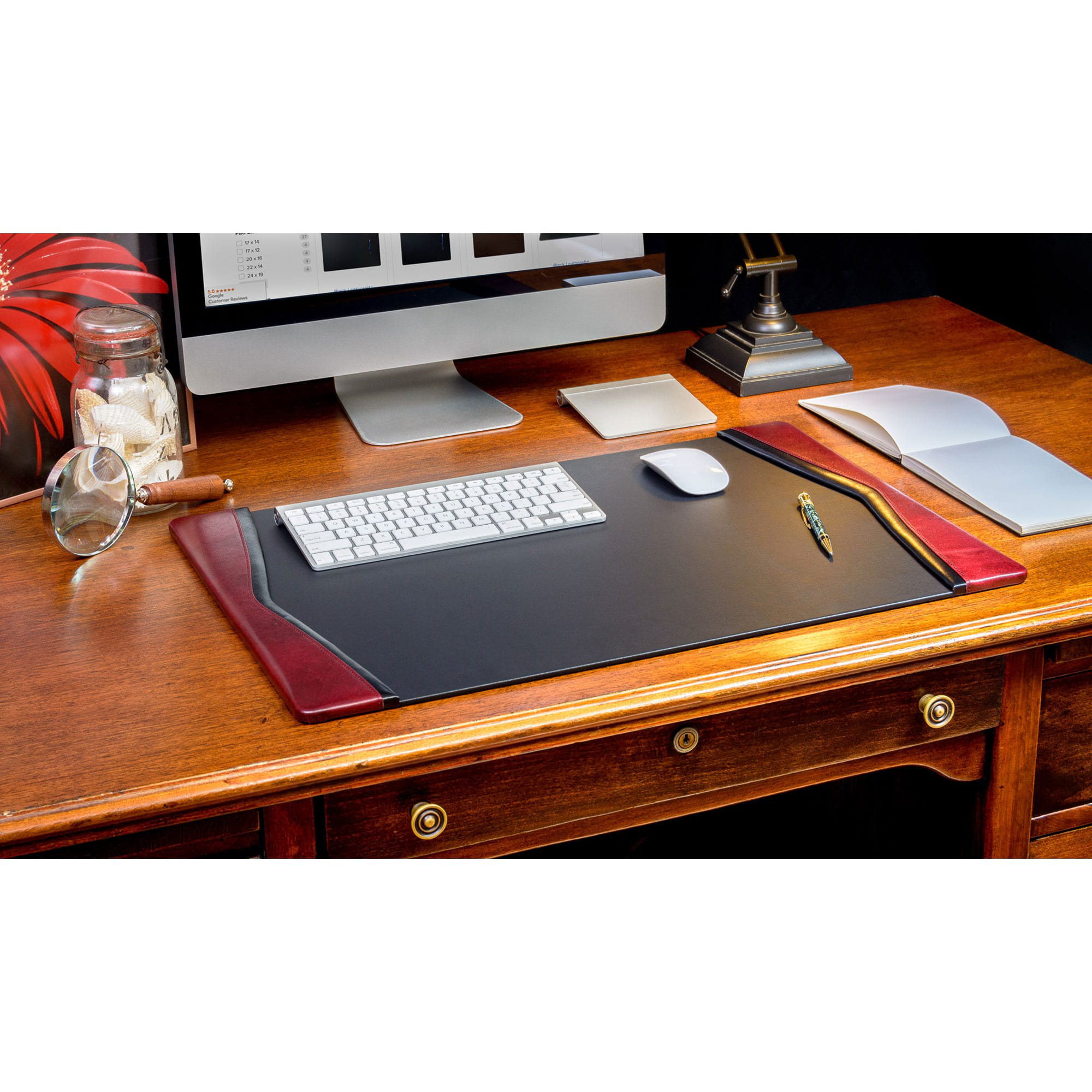 Dacasso 7000 Series Contemporary Style Side-Rail Desk Pad & Reviews ...
