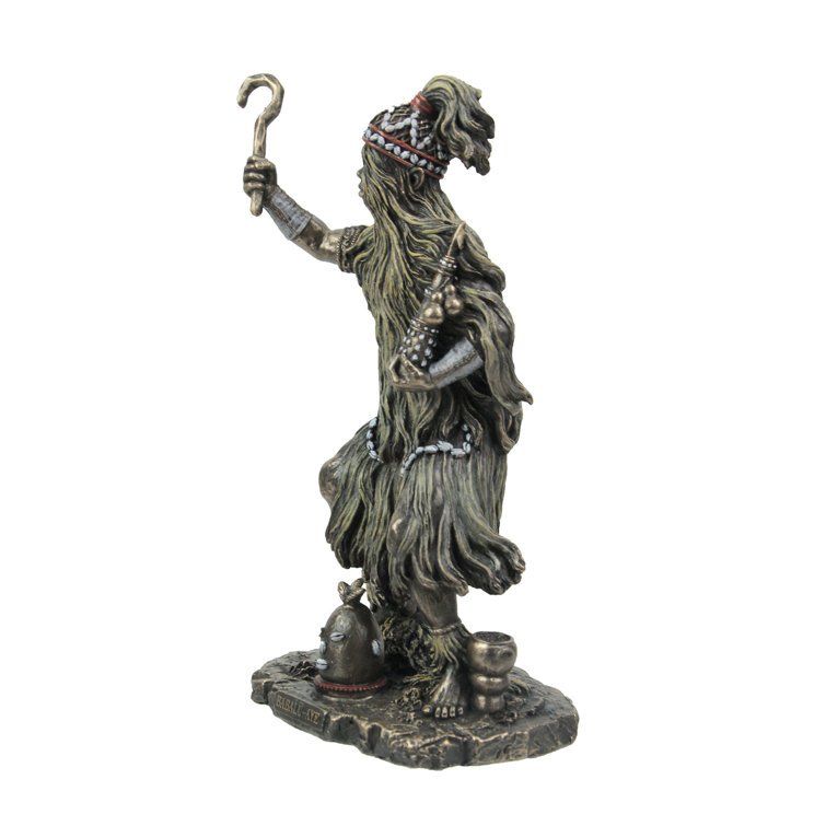Charlton Home® Babalu Aye Orisha Statue | Wayfair