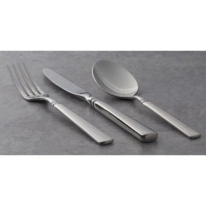 Oneida Easton 5 Piece 18/10 Stainless Steel Flatware Set, Service for 1 ...