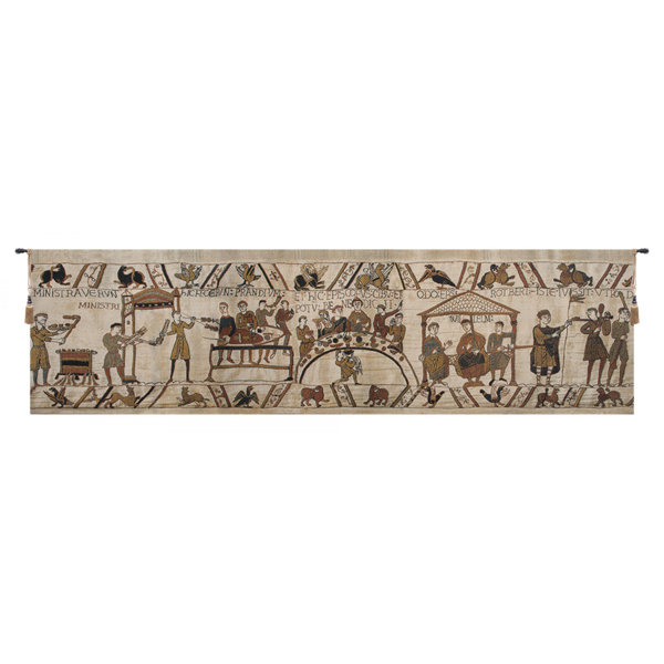 Charlotte Home Furnishings Bayeux Banquet Tapestry | Wayfair