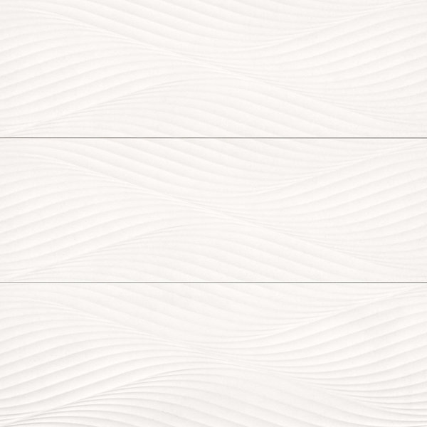 Bedrosians Donna 13" x 40" Matte Wave Ceramic Tile | Wayfair