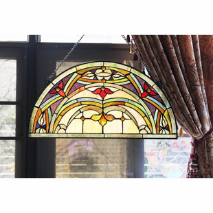 Wayfair | Arch Shaped Stained Glass Panels You'll Love in 2023
