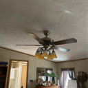 FINXIN 52'' 5 - Blade Standard Ceiling Fan with Remote Control and ...