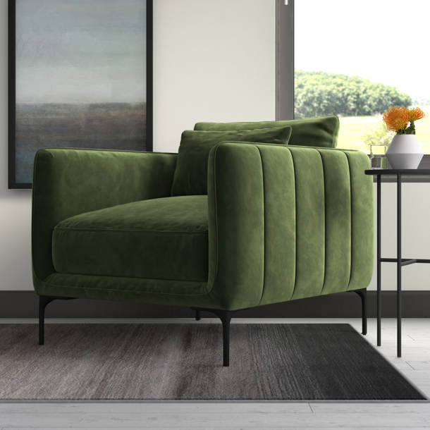 Home by Sean & Catherine Lowe Veda 118" Square Arm Sofa with Reversible ...