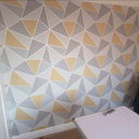 Hashtag Home Addisyn Geometric Wallpaper & Reviews | Wayfair.co.uk