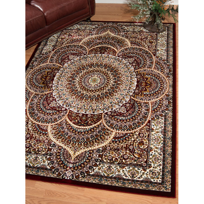 Bloomsbury Market Ravenstein Ruby Rug | Wayfair