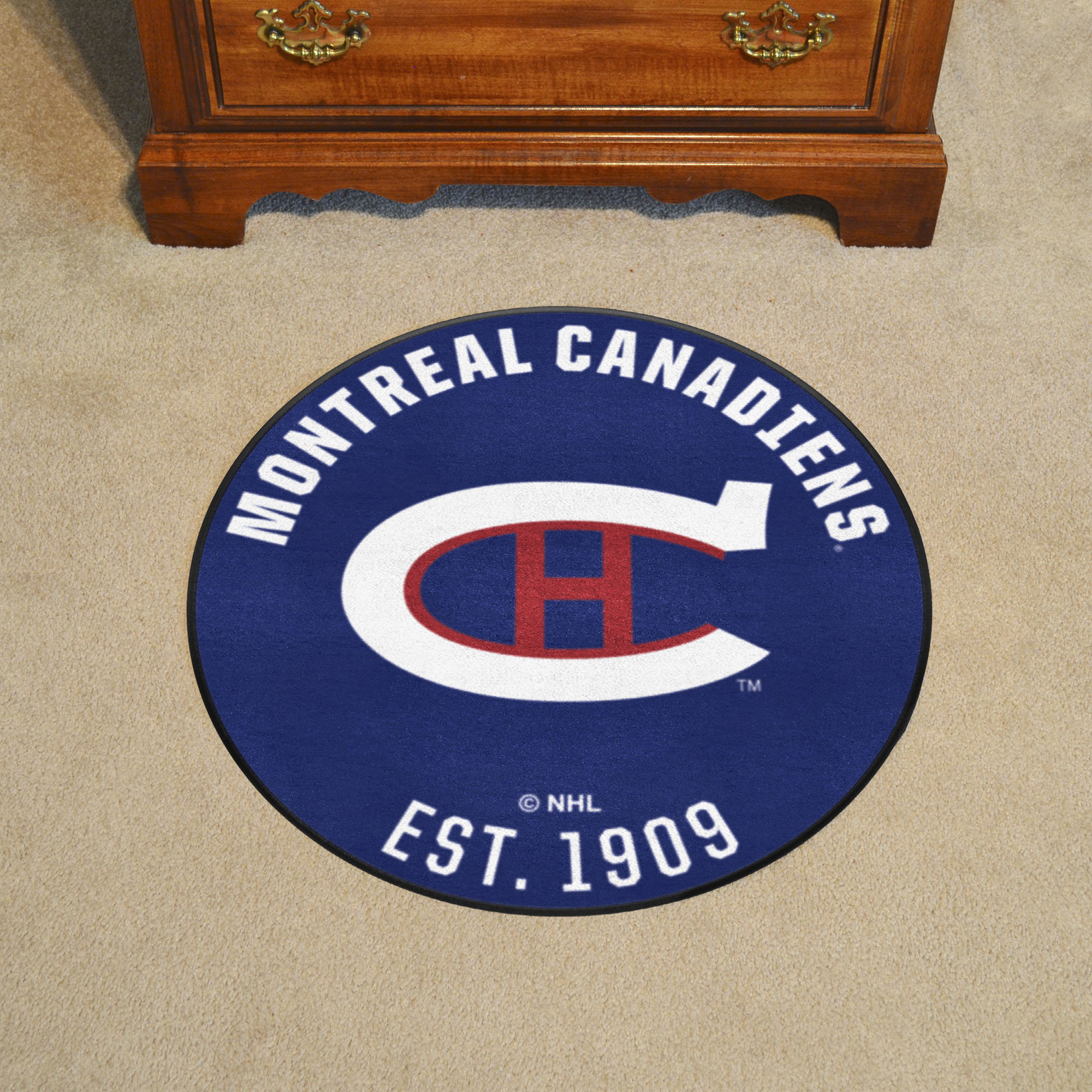 FANMATS Montreal Canadiens_NHLRETRO Montreal Canadiens Roundel Rug ...