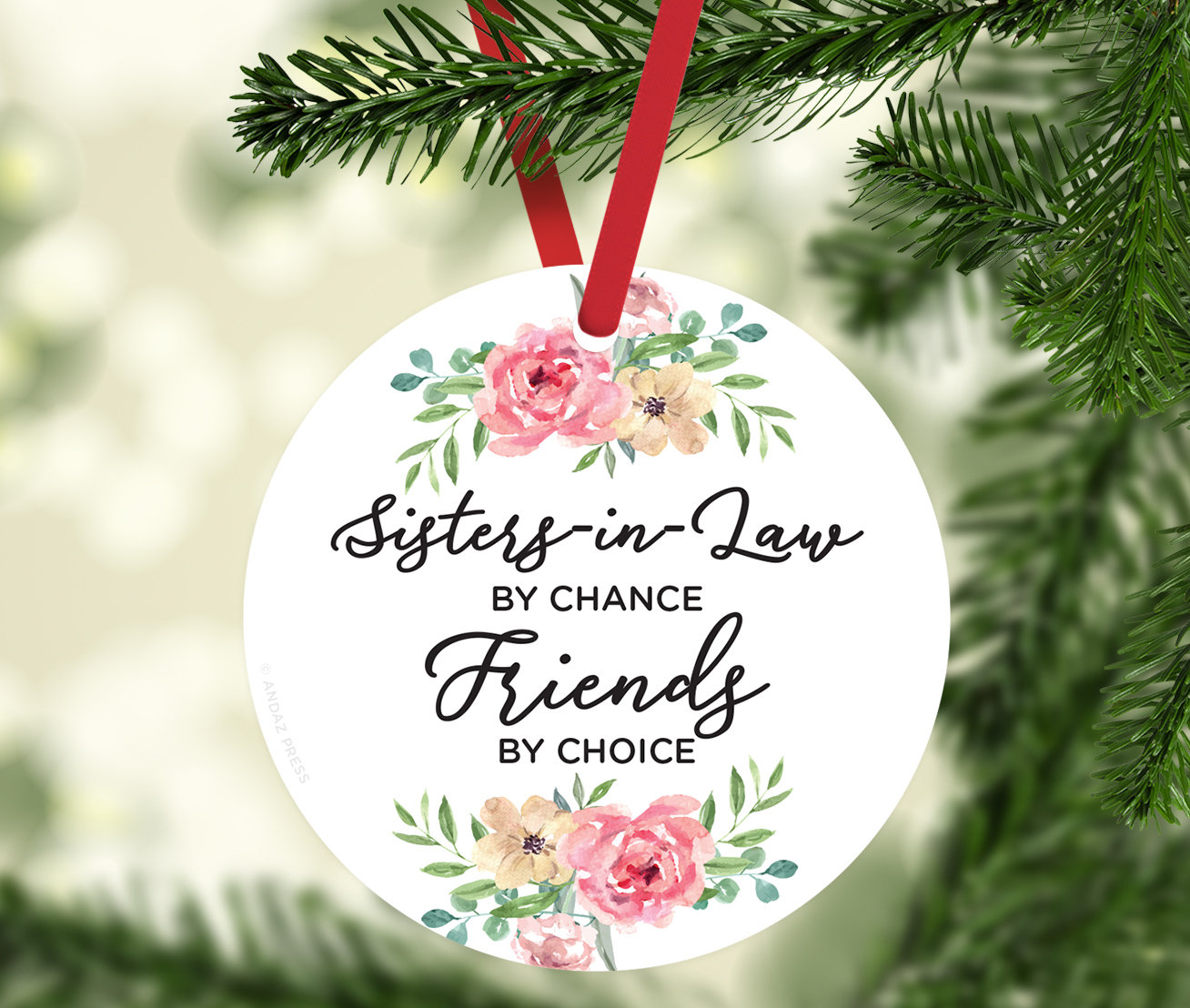 The Holiday Aisle® Metal Friendship Gift Sisters-in-Law by Chance ...