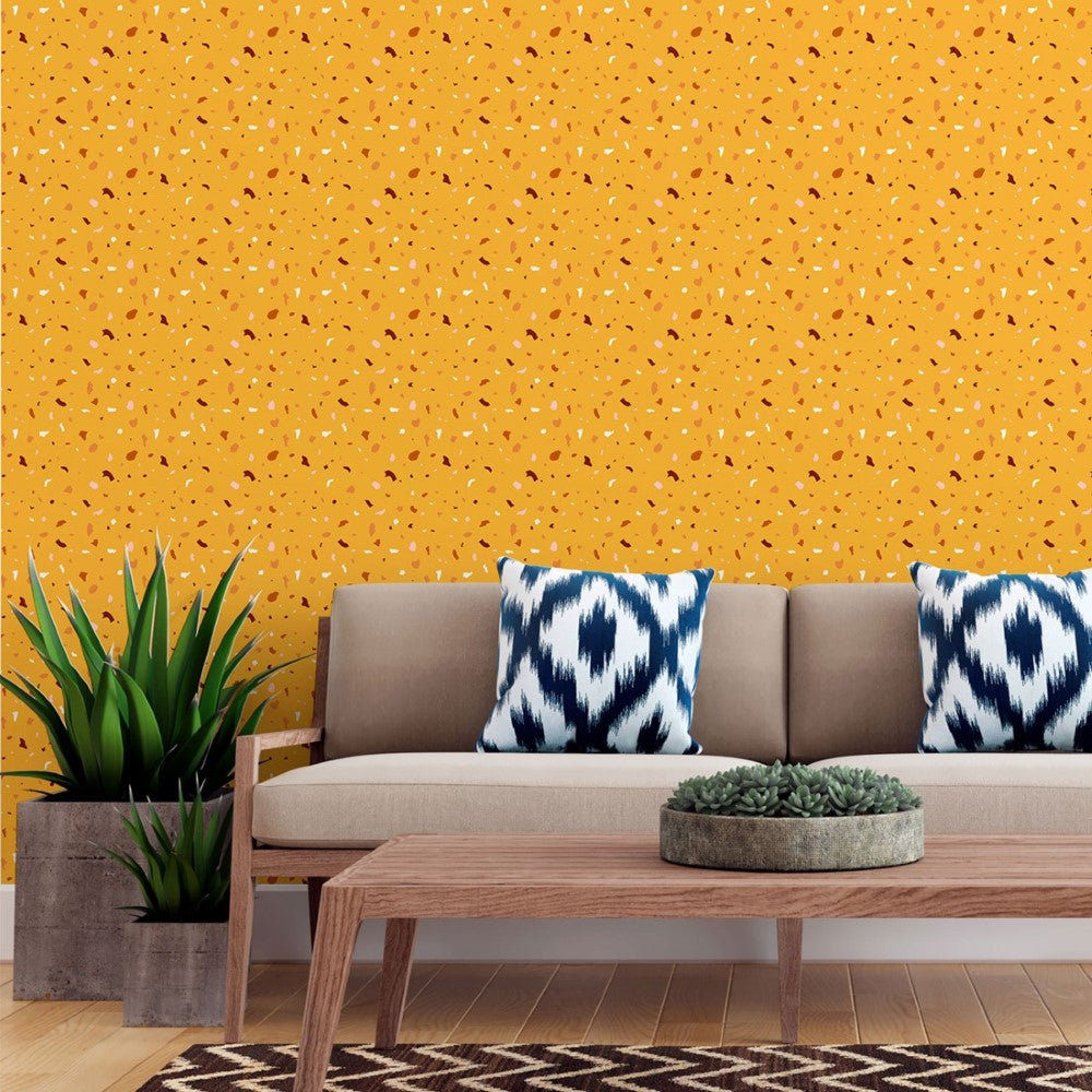 Wrought Studio Ario Peel & Stick Abstract Wallpaper | Wayfair