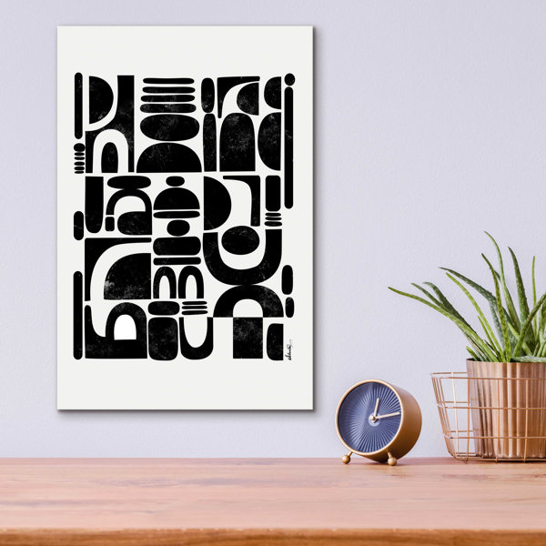 Ivy Bronx Fragmented by - Unframed Graphic Art | Wayfair