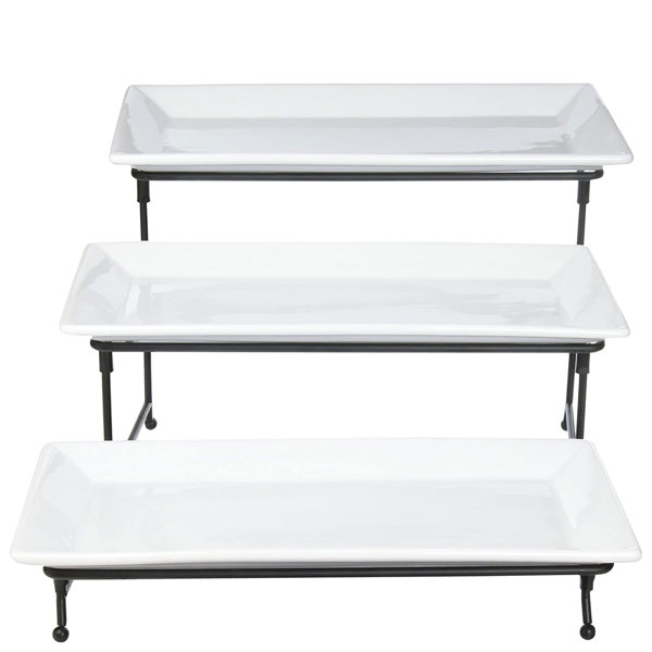 3-tier-serving-tray | Wayfair