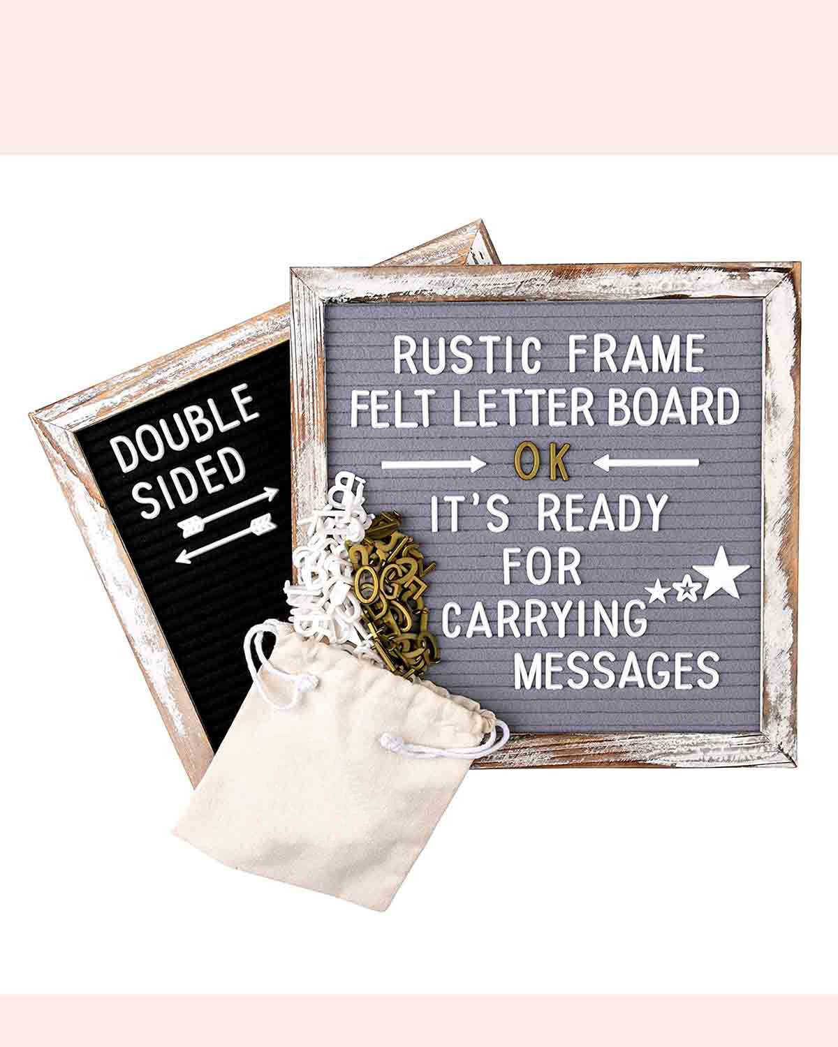August Grove® Free Standing Changeable Letter Board | Wayfair