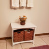 Highland Dunes Mak Wood Storage Bench & Reviews | Wayfair