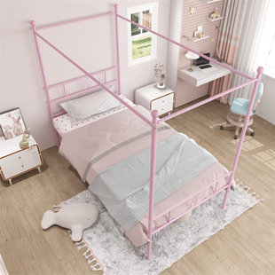 Wayfair | Pink Bed Frames You'll Love in 2023
