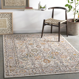 Langley Street Evgenia Oriental Teal/Brown Area Rug & Reviews | Wayfair