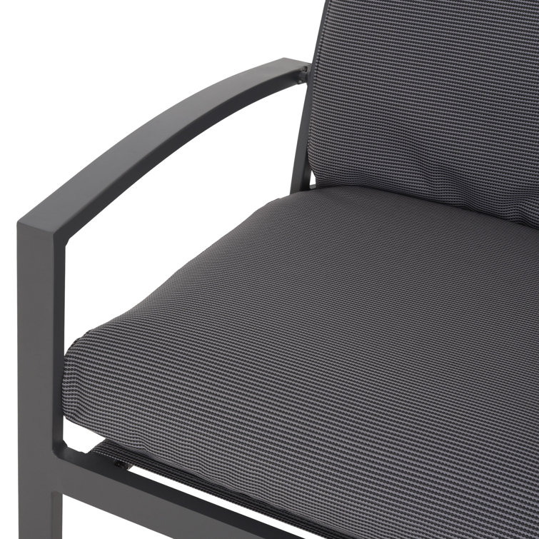 ClassicLiving High Back Chair Matzo L.60 L.72.5 H.93 Grey | Wayfair.co.uk