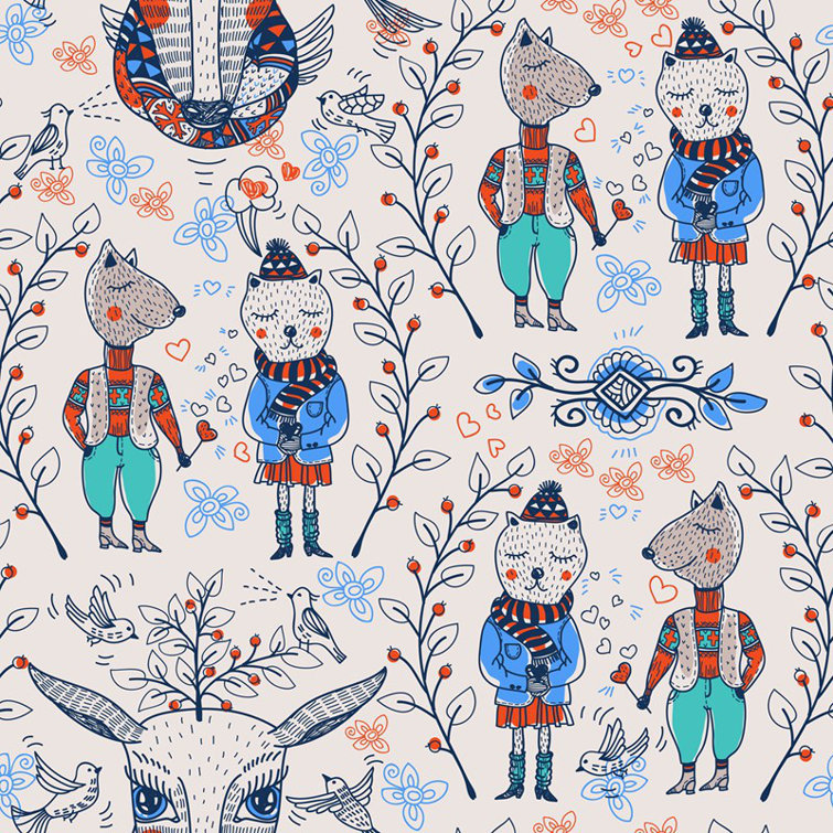 Maturi Wimbush Abstract Wallpaper | Wayfair.co.uk