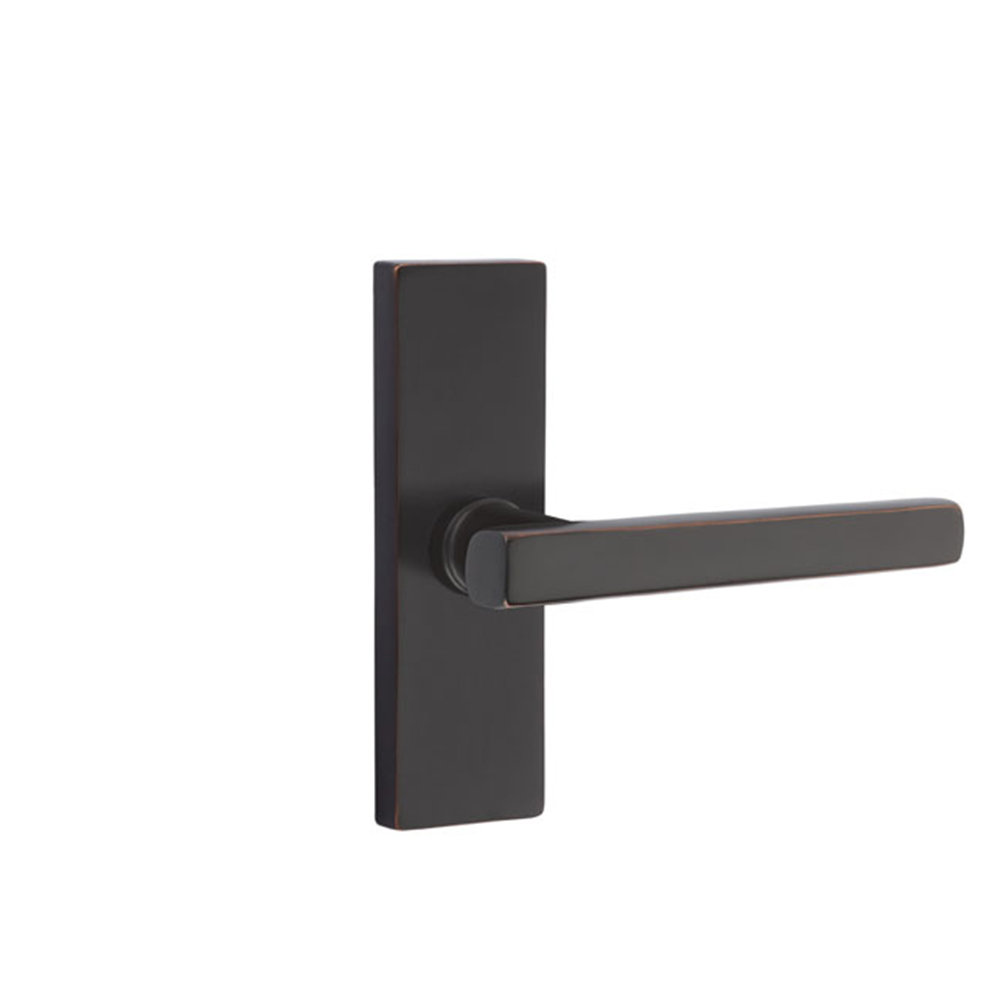 Emtek Freestone Passage (Hall & Closet) Door Lever with Rosette ...