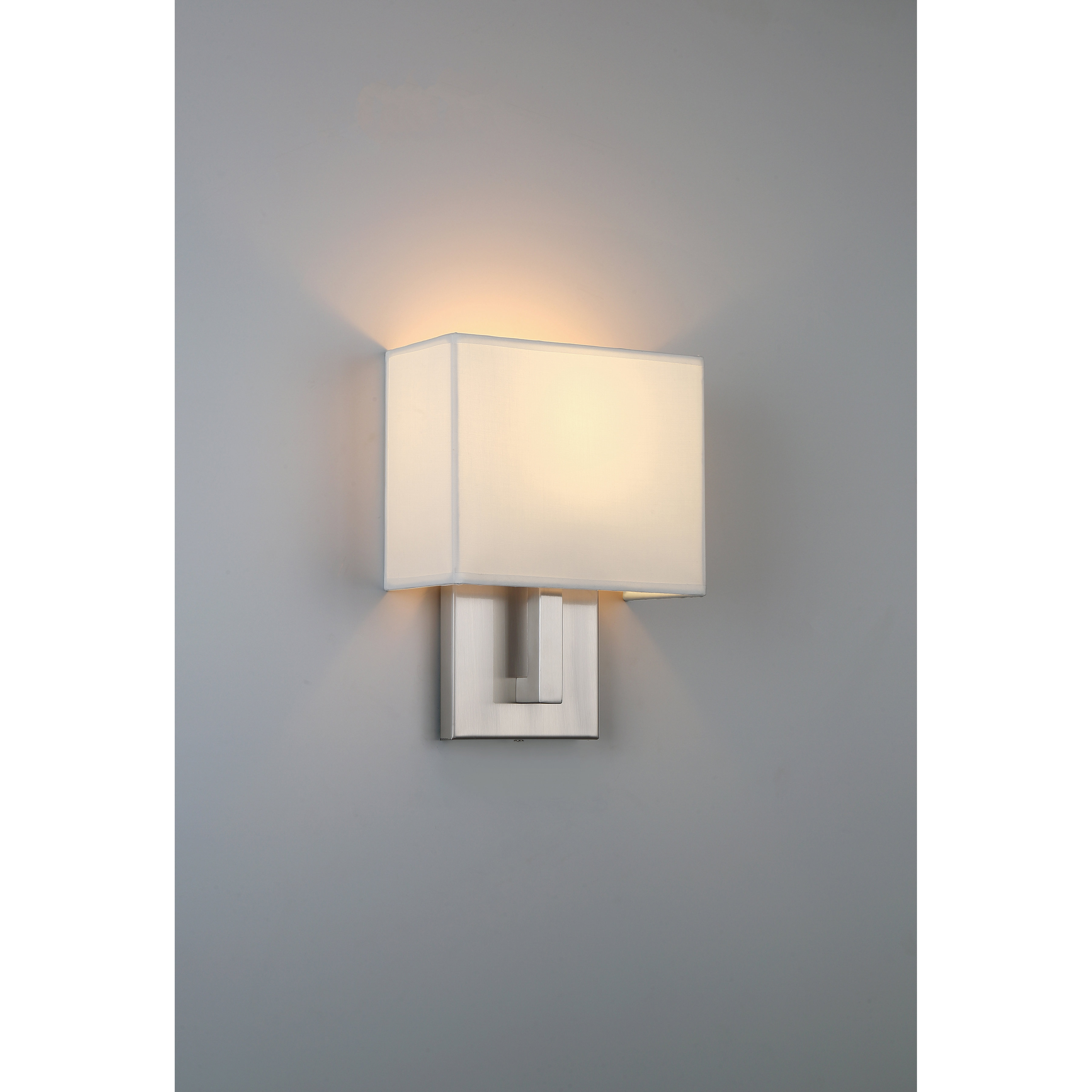 Mercer41 Jaxzen Stainless Steel Armed Sconce | Wayfair