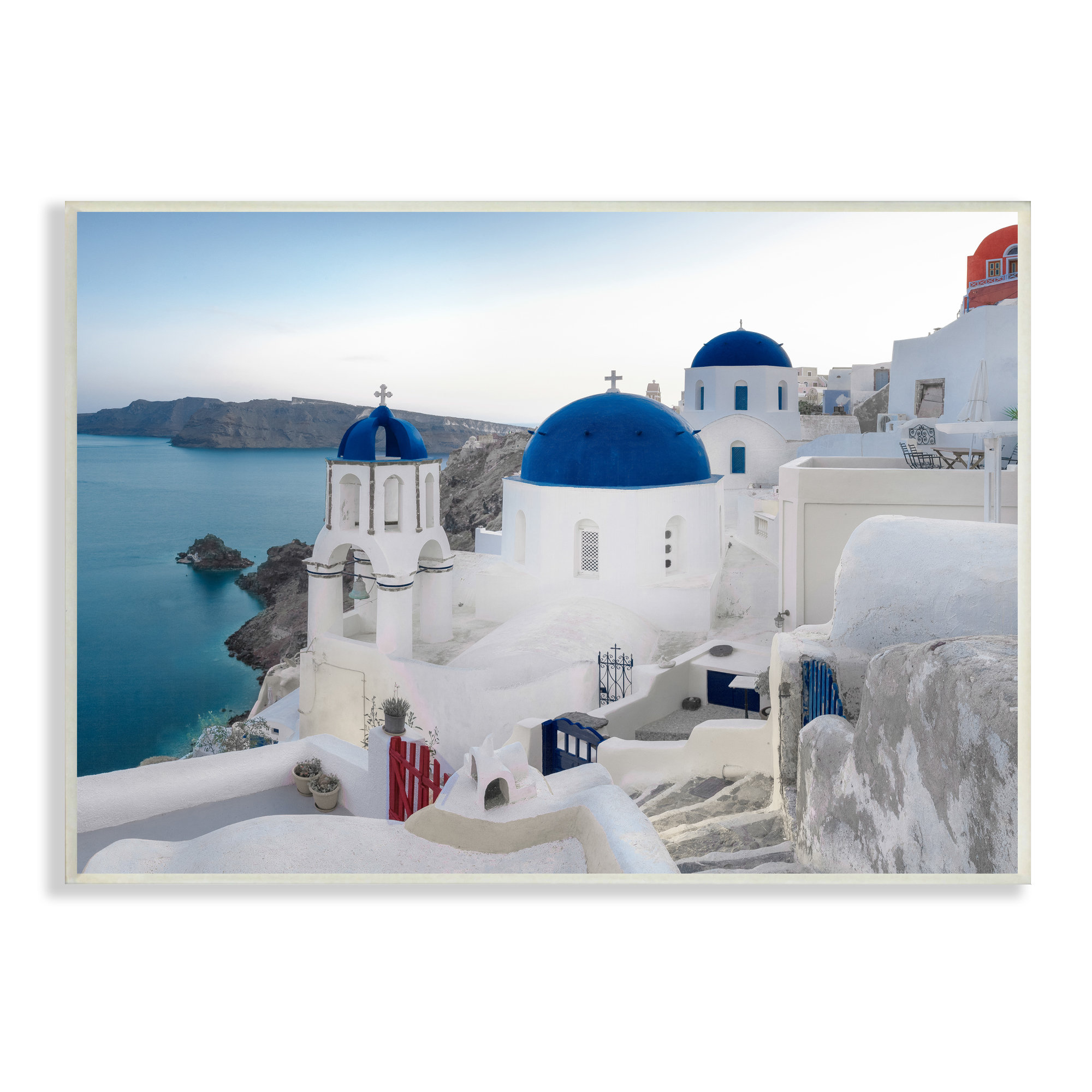 Stupell Industries Ocean View City Landscape Beautiful Architecture ...