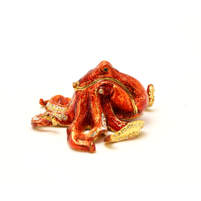 Breakwater Bay Emborough Octopus Trinket Box Figurine & Reviews | Wayfair