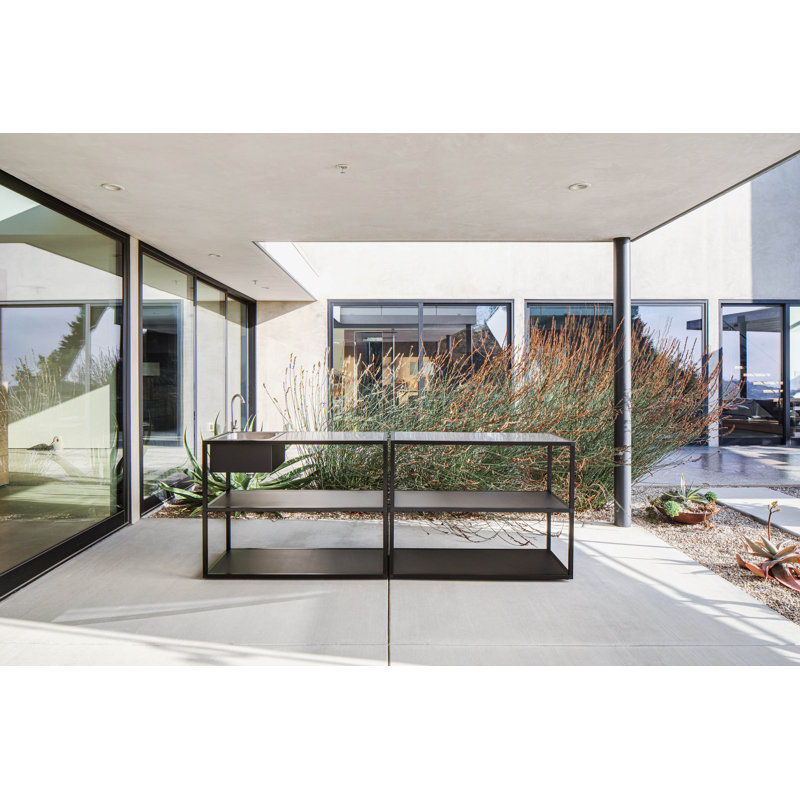 Veradek Outdoor Kitchen Series 2-Piece Modular Kitchen with Sink ...