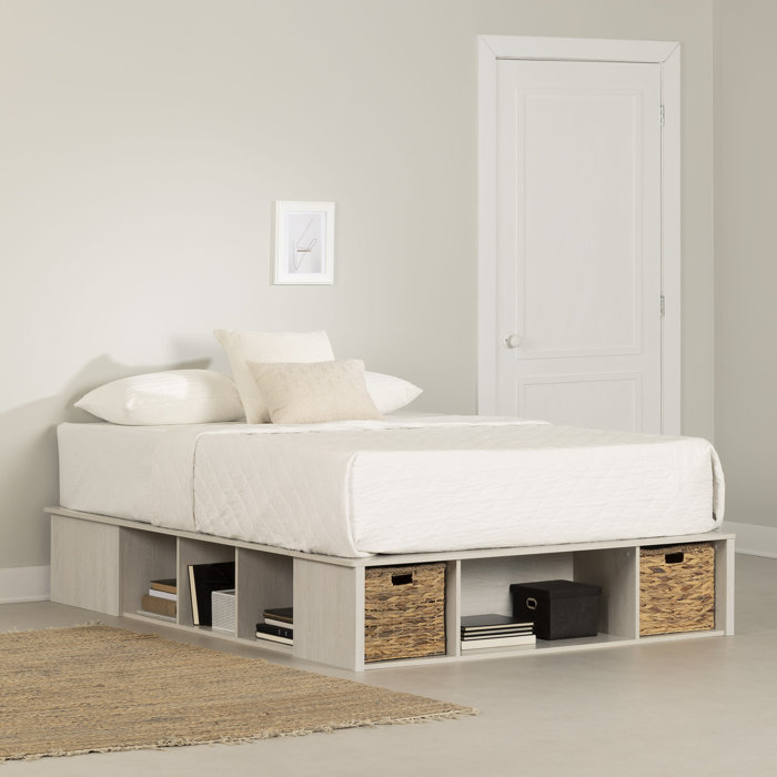 South Shore Prairie Storage Bed With Baskets | Wayfair