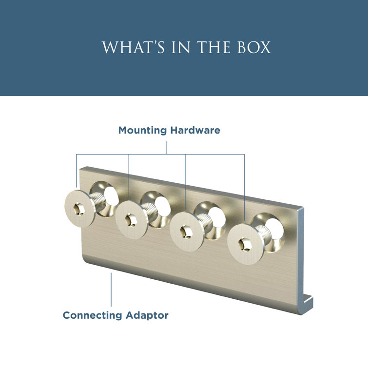 National Hardware Adaptor Track Connection | Wayfair