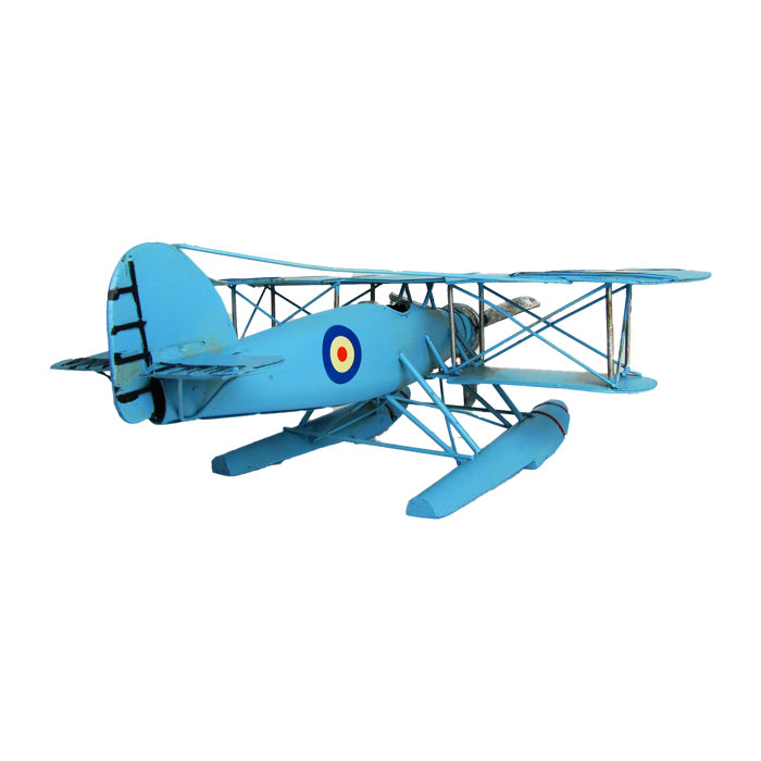 Williston Forge Landa WWII Inspired Model Seaplane & Reviews | Wayfair