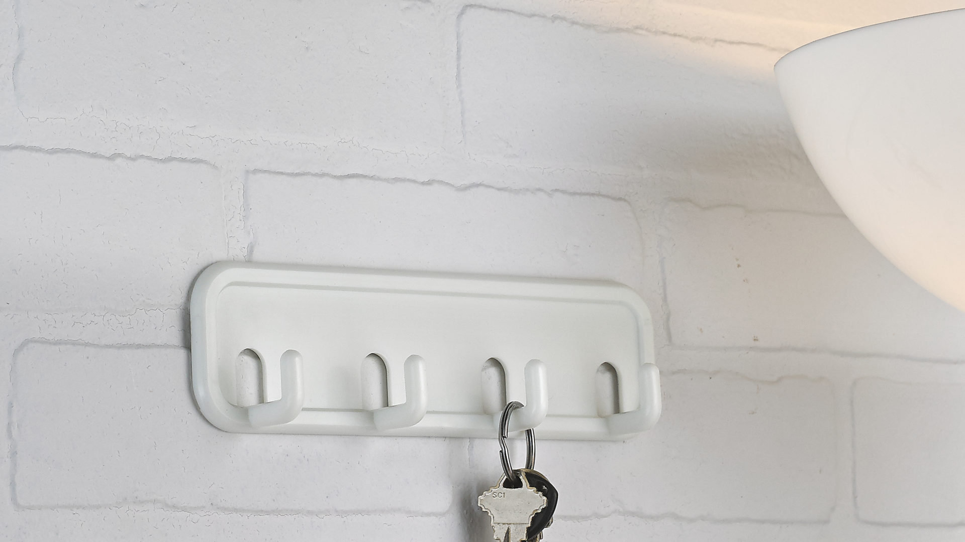 Richelieu 8.63'' Wide Wall Mounted Coat Rack in White & Reviews | Wayfair