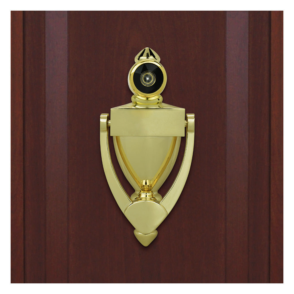 Nuk3y High Door Knocker W/220 Degree Viewer | Wayfair