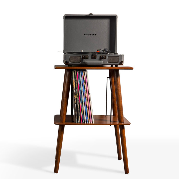 Hashtag Home Audio Rack Solid Wood & Reviews | Wayfair