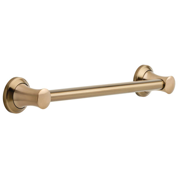 41316-RB,PN Delta Bath Safety Grab Bar with Corner Shelf & Reviews ...