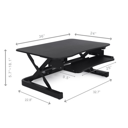 ApexDesk 36'' Desk & Reviews | Wayfair