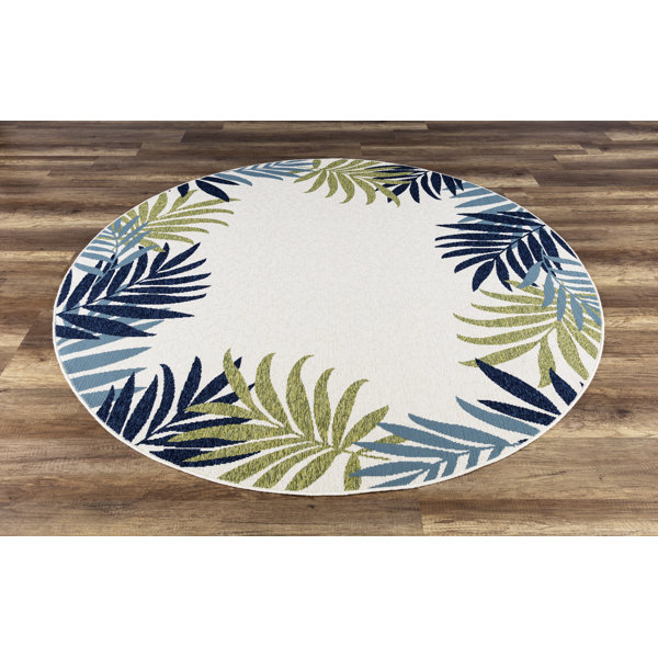 Bay Isle Home Springcreek Flatweave Green/Blue Rug & Reviews | Wayfair