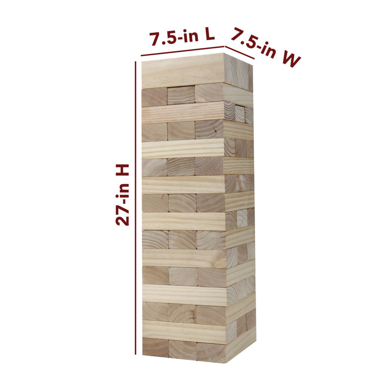 Hathaway Games Block Out Wood Stacking Game | Wayfair